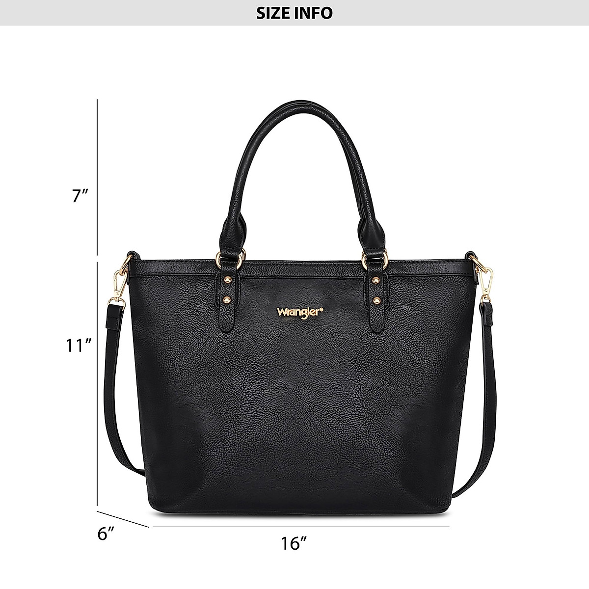 Montana West Tote Bag for Women Zipper Large Tote Purse Adjustable Strap Work Top Satchel Handbag Shoulder Hobo