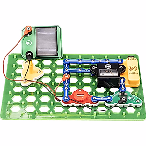 Snap Circuits Green Energy Electronics Exploration Kit | Over 125 Exciting STEM Projects | Full Color Project Manual | 45+ Snap Circuits Parts | STEM Educational Toys for Kids 8+