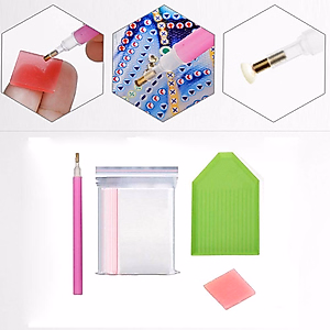 Tangbr DIY 5D Diamond Painting by Number Kits,diamond painting kits for adults beginner for Decoration Angel Police and Flag 11.8x15.7in 1 Pack