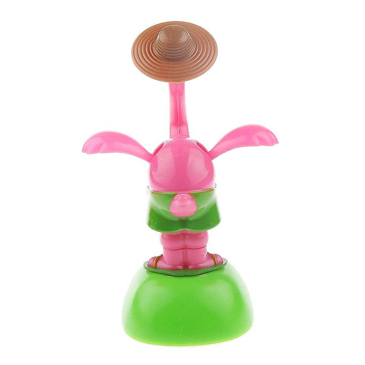 2pcs Solar Powered Car Toy Animal Solar Powered Dancing Dolls Dancing Cactus Crane Home Car Ornament Kids Toys Gifts