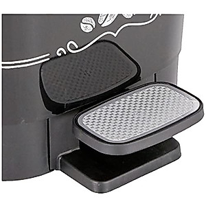 KISS KIS 8071900 1790 01 Waste Bin 45 L Chic Coffee Menu DISPLAY24 Teenager Plastic Multicolor, 29 X 44.5 X 60.5 cm