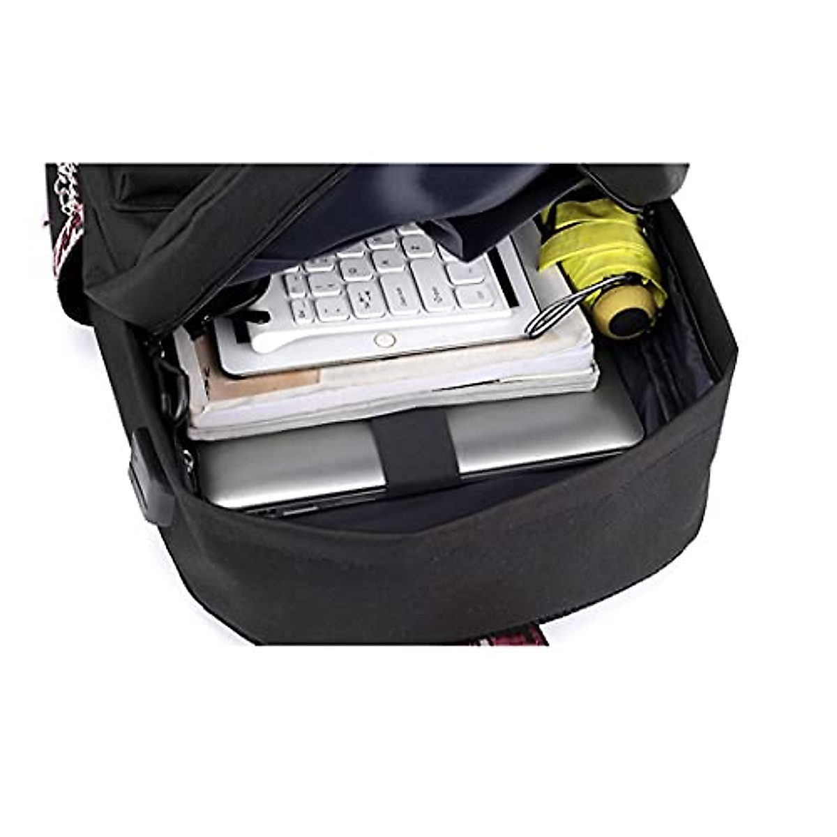 Anzeho Kpop Backpack Lisa Rose JISOO Jennie Backpack Laptop Backpack with USB Charging Port Travel Outdoor Daypack for Girls