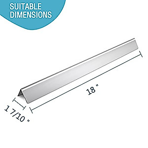18 Inch Grill Heat Plate Replacement Parts for Weber Summit 600 Series Summit E-620 S-620 Gas Grills,Replacement Parts for Weber 67670 67671,13PCS