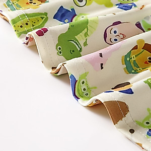 Toddlr Girls Toy Cartoon Yellow Twirl Dress Ruffle Bottom Summer Flutter Sleeves Clothes 2-3T