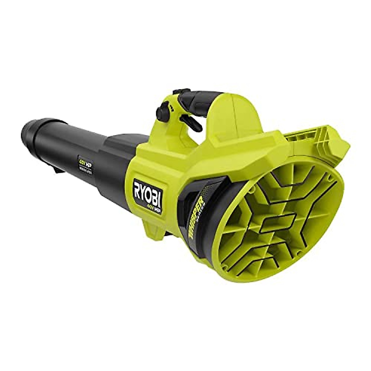 RYOBI 40V HP Brushless 190 MPH 730 CFM Cordless Battery Jet Fan Leaf Blower (Tool Only) (Renewed)