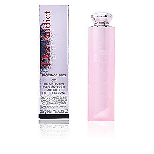 Christian Dior Addict Lip Sugar Scrub Color Awakening Exfoliating Lipbalm 001, 0.12 Ounce