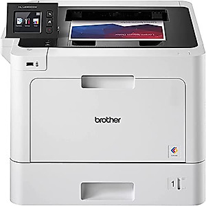 Brother HL-L8360CDW Wireless Single-Function Color Laser Printer - Print Only - USB, Ethernet, WiFi, NFC Connectivity, 2.7" Touchscreen LCD, 31 ppm, 600 x 2400 dpi, Auto Duplex Printing (Renewed)
