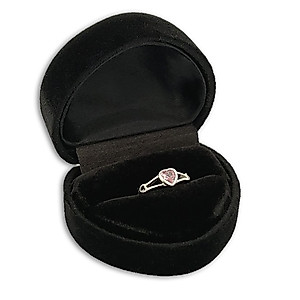 Sterling Silver October Simulated CZ Birthstone Ring for Baby, Girl or Pinky, Size 3