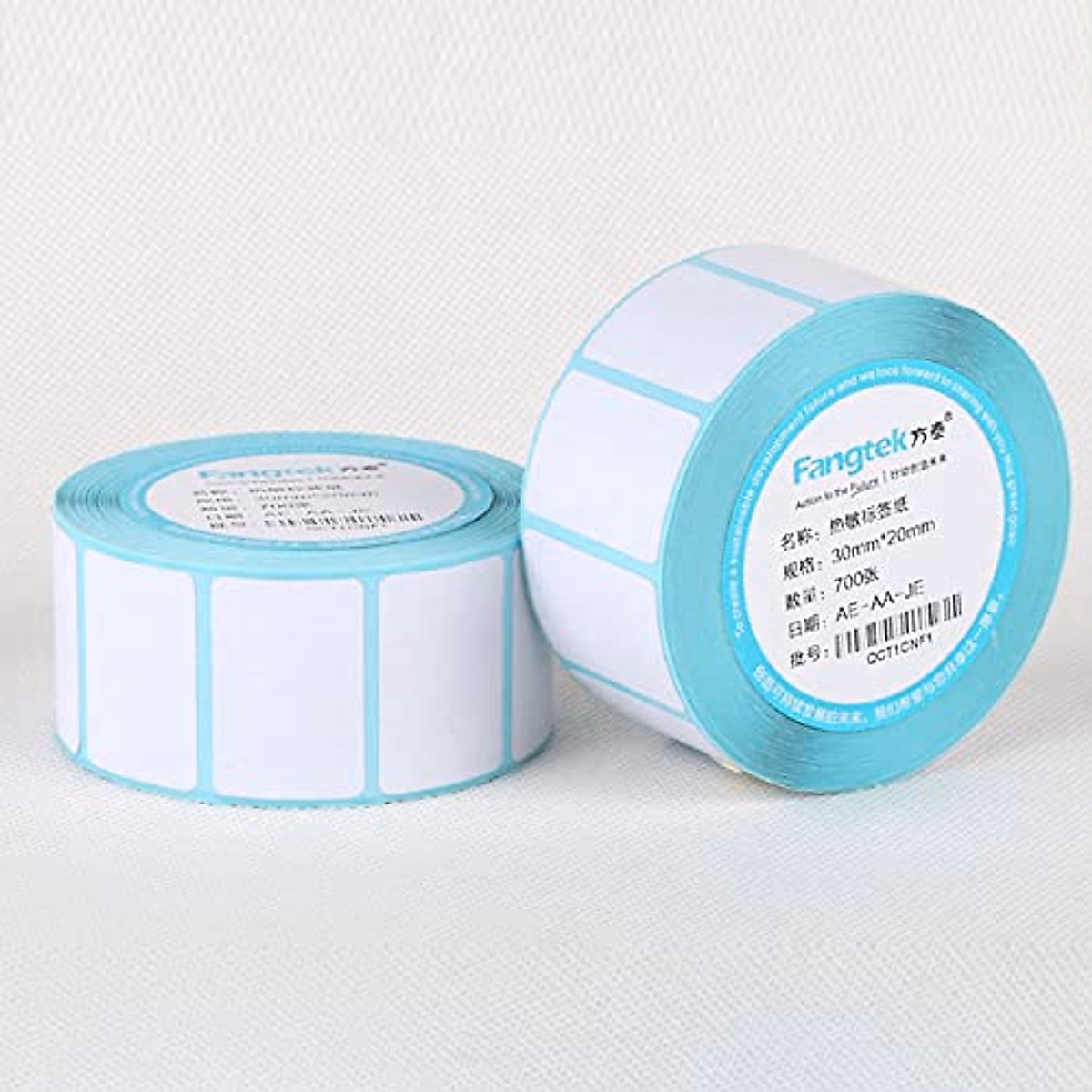 700PCS Blank Label Paper,Waterproof Adhesive Thermal Label Sticker Direct Print Sticker for Office School(20x10mm)
