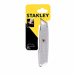 Stanley 0-10-299 Knife 299 with fixed blade, Silver
