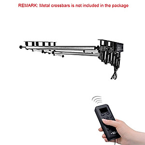 Fotoconic 6 Roller Motorized Electric Wall Ceiling Mount Background Support System with Remote