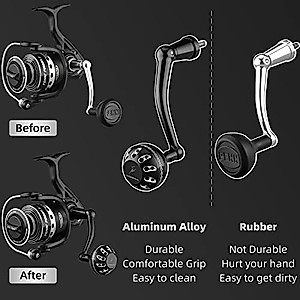 GOMEXUS Power Handle for Penn Pursuit III/IV Clash Conflict 1000-4000 Spinning Reel Handle