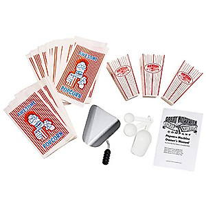 Great Northern Popcorn Countertop Style Popcorn Machine, Counter-top Popper, Red