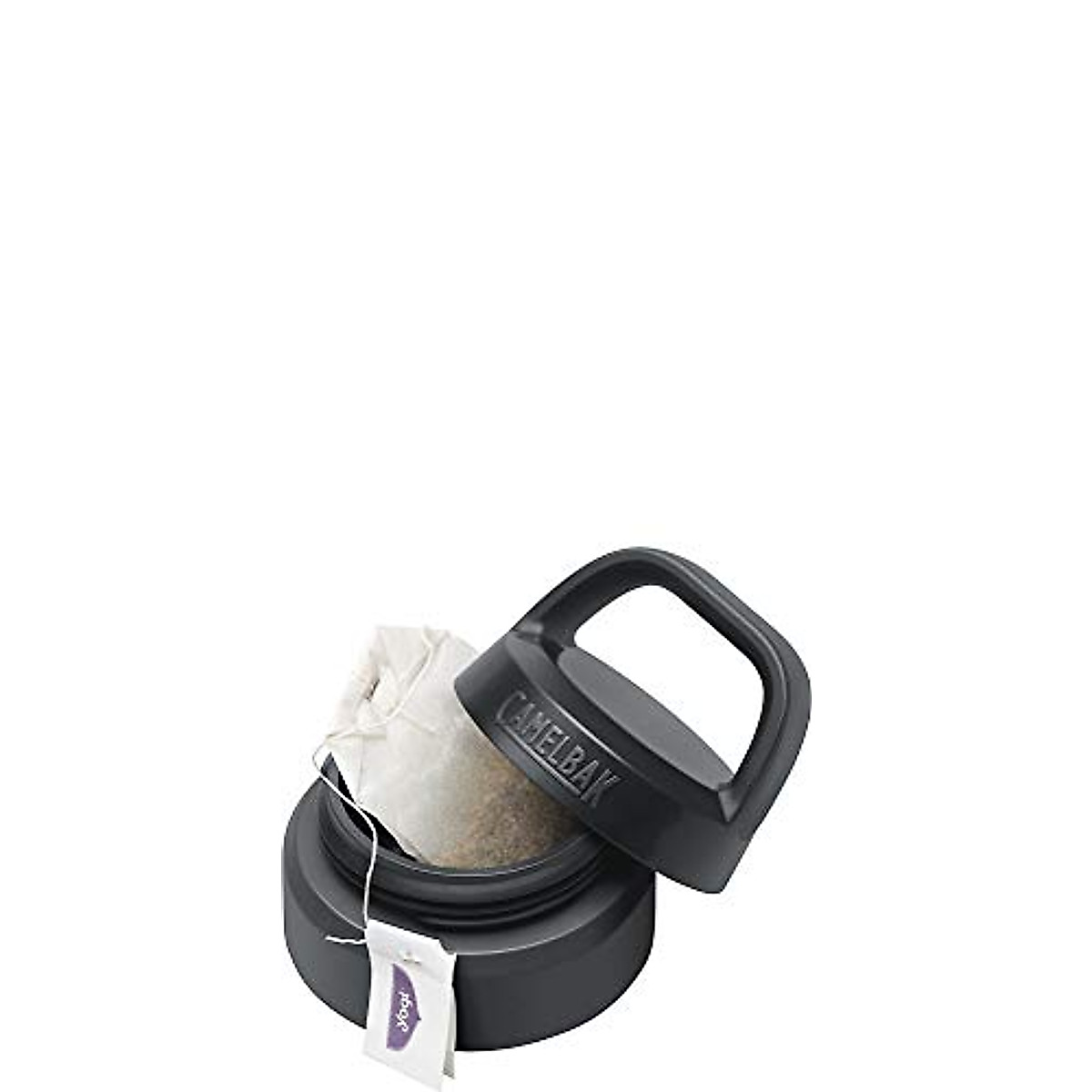 CamelBak MultiBev Water Bottle & Travel Cup – Vacuum Insulated Stainless Steel – Black – 22oz bottle & 16oz cup