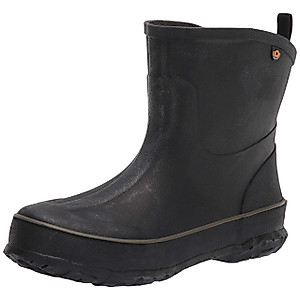 Bogs Men's Digger Mid Ankle Boot, Black, 13