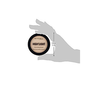 Rimmel London High'Light - 001 Stardust - Highlighter, Weightless Texture, Buttery-Soft Formula, Buildable, 0.28oz