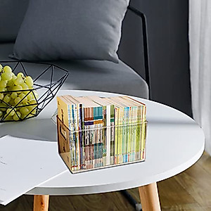 Cabilock Large Storage Bins Stacking Storage Bins Desktop Storage Basket magazine storage rack Magazine Holder tabletop Basket Shelf Plastic Magazine Basket Large Storage Bins Stacking Storage Bins