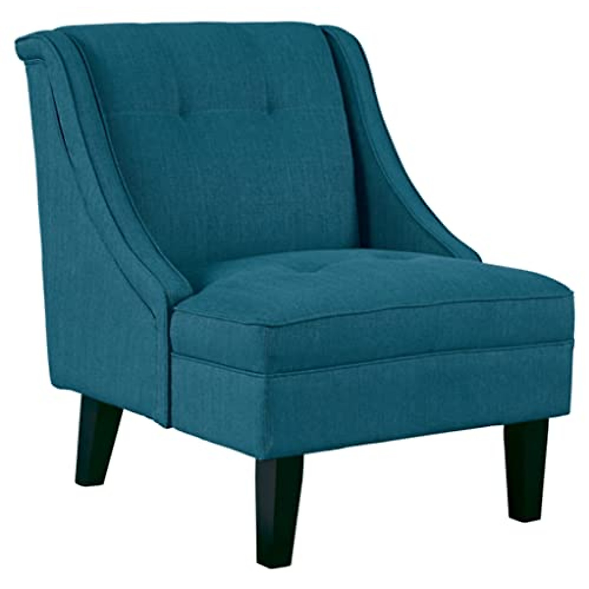 Signature Design by Ashley Clarinda Contemporary Tufted Wingback Accent Chair, Blue