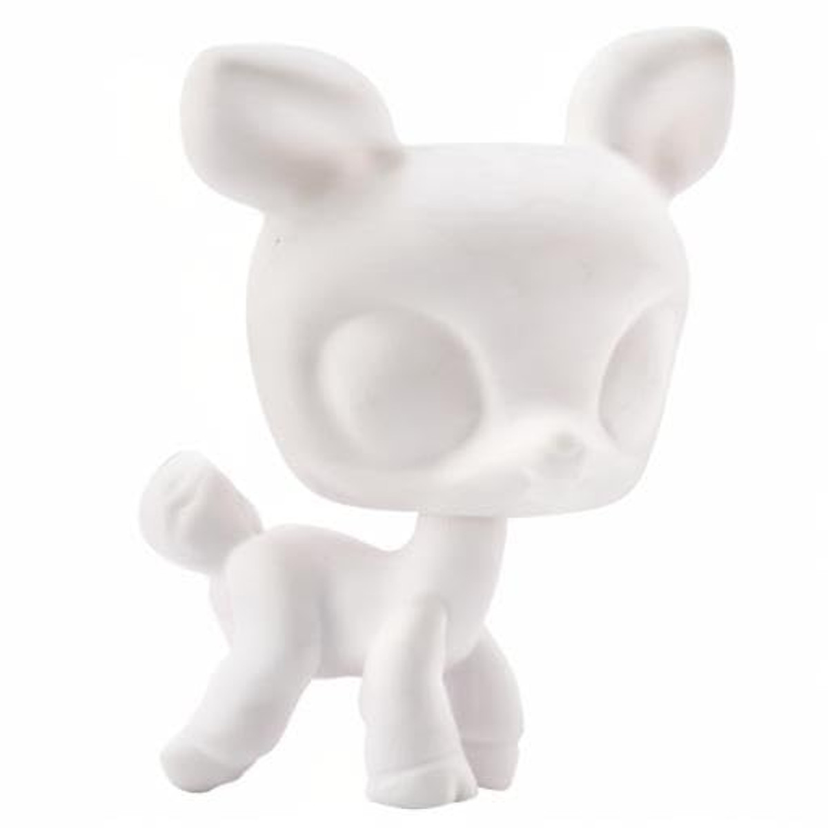 Custom lps White Bases, 30pcs DIY lps White Molds for lps DIY Figure, lps Figure Bases Collie Cat Dachshund Great Dane Dog Cocker Sapniel with lps Accessories Random 7pcs