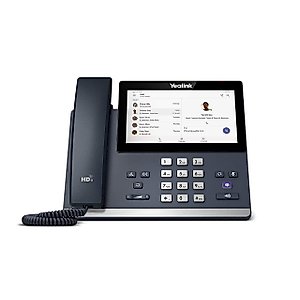 YEALINK MP56 TEAMS EDITION IP PHONE- 7" MULTI-TOUCH SCREEN - ANDROID 9 OS - POE (MP56-TEAMS) NEW OPEN BOX