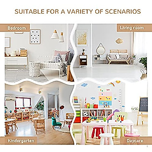 Qaba 4-Piece Kids Table Set with 2 Wooden Chairs, 1 Storage Bench, and Interesting Modern Design, Natural/White