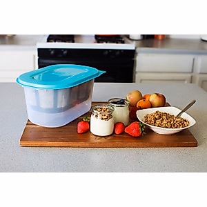 Hatrigo 2-Quart Inner Capacity Greek Yogurt Maker with Extra Fine Mesh Stainless Steel Strainer Basket, BPA-Free Greek Yogurt Strainer (12 x 8 x 6 in)