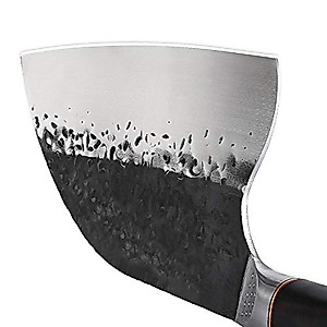 Hand Forged Kitchen Chef Knife in High Meat Cleaver Butcher Knife Vegetable Cutter