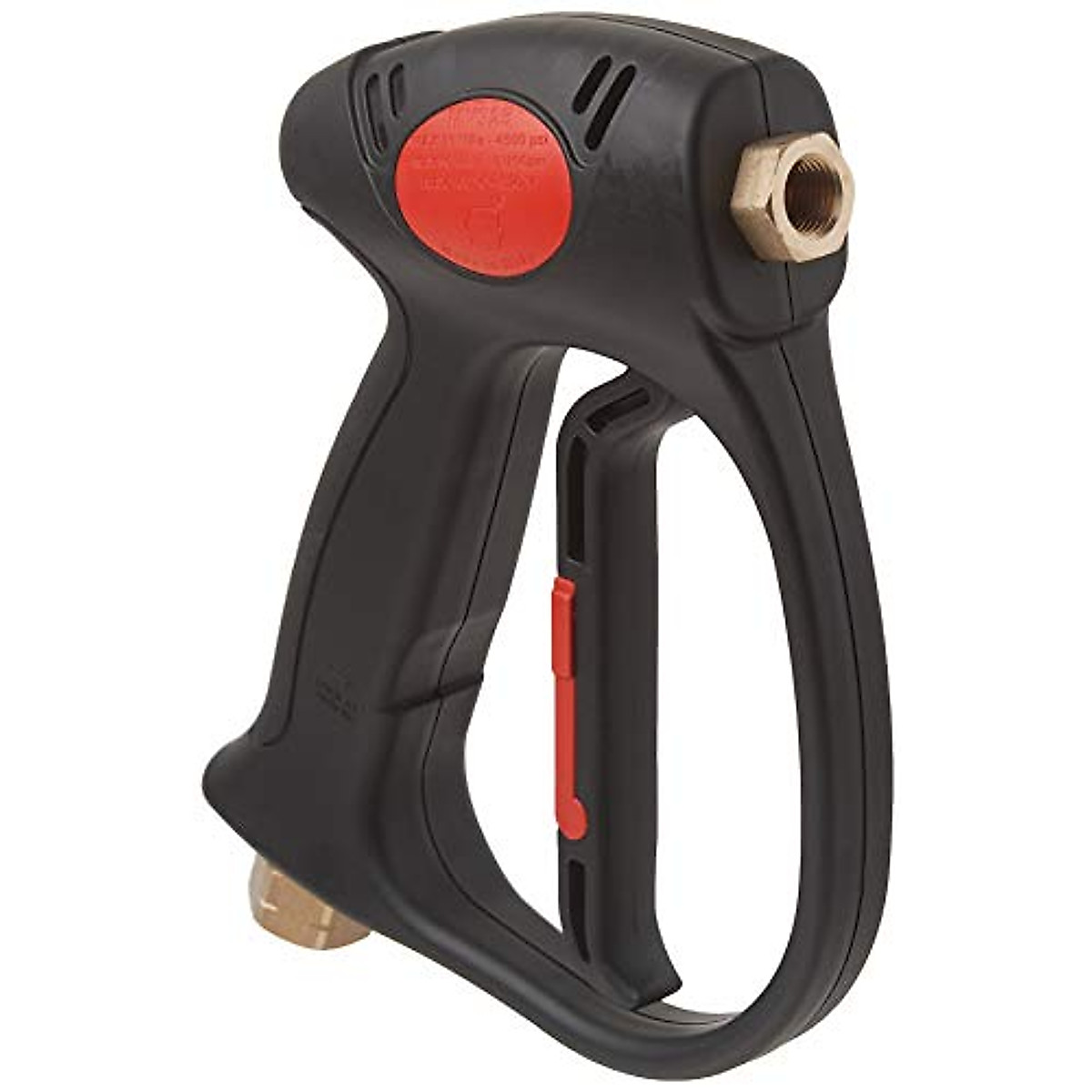 AR ANNOVI REVERBERI MV925 Rear Entry High Pressure Gun Psi 4500, GPM 8, Inlet 3/8” F, Outlet 1/4” F, Black