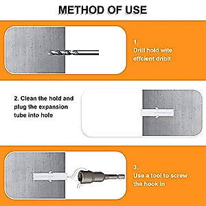 GIPTIME 32PCS Q Hanger Hooks,Ceiling Screw Hook Outdoor Lights Lights Hanger Hook Cabinet Ceiling Hanger Wall Mount Hook for New Year House Garage Party Easter LED Fairy Lights