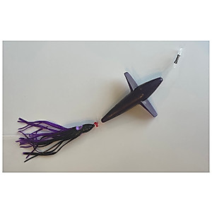 Squid Bird Daisy Chain (Black Bird & Purple Squid)