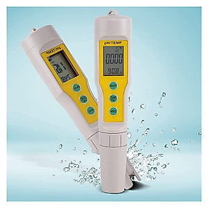 YUESFZ Precise Digital PH Meter, LCD High Accuracy PH Meter Pool Water Aquarium Quality Wine Tester Pen Analyzer Practical Water Quality Detector