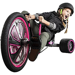 Huffy Green Machine 20” Drift Trike for Kids, Pink