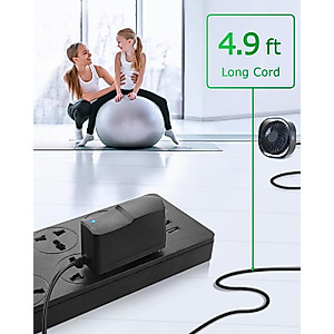 Arkare 6V 1A DC Power Supply Adapter for Speaker AC 100V-240V to DC 6 Volt 1Amp Charger for Trash Can Doorbell Alarm Monitor Baby Swing Electronic Scale Radio Speaker 6V Power Cord