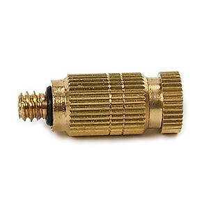 High Pressure 3/16" Threaded Outdoor Anti-drip Fogging Spray Head Misting System Nozzle, Orifice 0.3mm 10-Pack