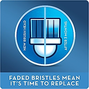 Oral-B Cross Action Electric Toothbrush Replacement Brush Heads Refill, 3 Count