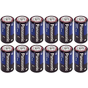 Panasonic Heavy Duty C Batteries X 12