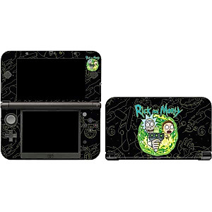 Skinit Decal Gaming Skin Compatible with 3DS XL 2015 - Officially Licensed Warner Bros Rick and Morty Portal Travel Design