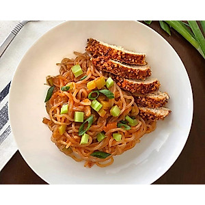 Miracle Noodle Organic Spaghetti Noodles - Shirataki Noodles Ready To Eat, Konjac Noodles Spaghetti, Low Carb Pasta, Keto Spaghetti Noodles, Paleo, Vegan, Gluten Free, Low-Calorie Pasta - 7 Oz, 6-Pack