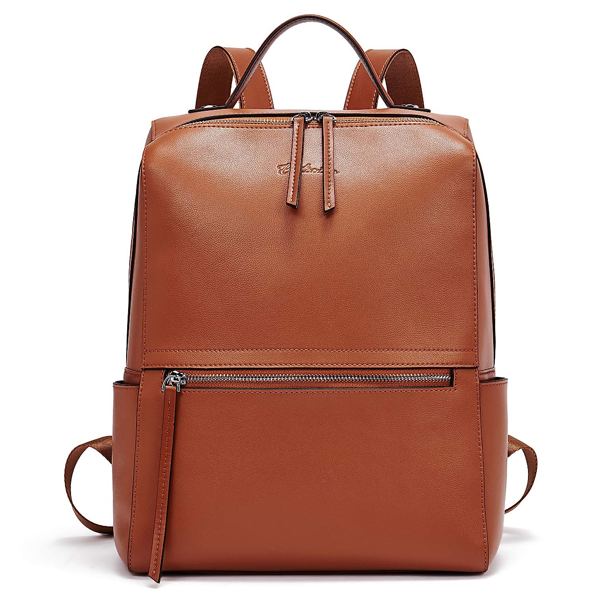 BOSTANTEN Genuine Leather Backpack Purse for Women Fashion Backpack Casual College Shoulder Bag Travel Backpack