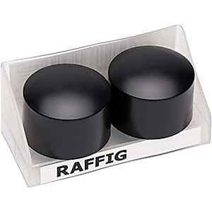 IKEA RAFFIG - Finial, black / 2 pack
