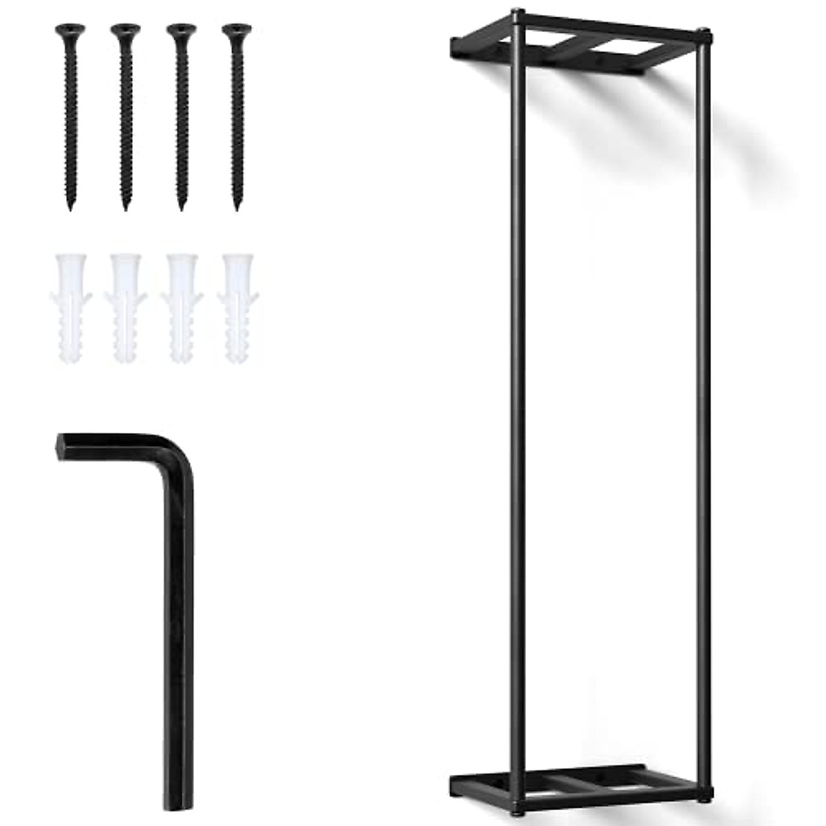 28" Wall Towel Rack for Bathroom Towel Rack Wall Mounted Towel Holder for Rolled Bath Towels,New Upgrade 3 Bars Towel Rack