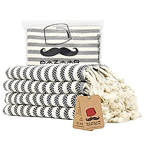 Turkish Hand Towels Set of 4 Arpa Peshtemal Towel 100% Cotton 45x20" Decorative Bathroom Towel Boho Farmhouse Decor Light Weight Quick Dry Hand Bath Hair Gym Face Tea Kitchen Dishcloth Set (Black)