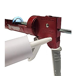 Newborn 930-GTD Drip-Free Smooth Hex Rod Cradle Caulking Gun with Gator Trigger Comfort Grip, 1/10 Gallon Cartridge, 10:1 Thrust Ratio