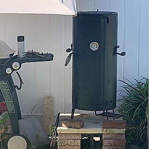 Ibbyee 3 1/8 Inch Smoker Thermometer Gauge for Oklahoma joes Grill Accessories , Pit Grill BBQ Thermometer Gauge Fahrenheit and Heat Stainless Steel Temp Gauge for Oklahoma Joe 1Pcs