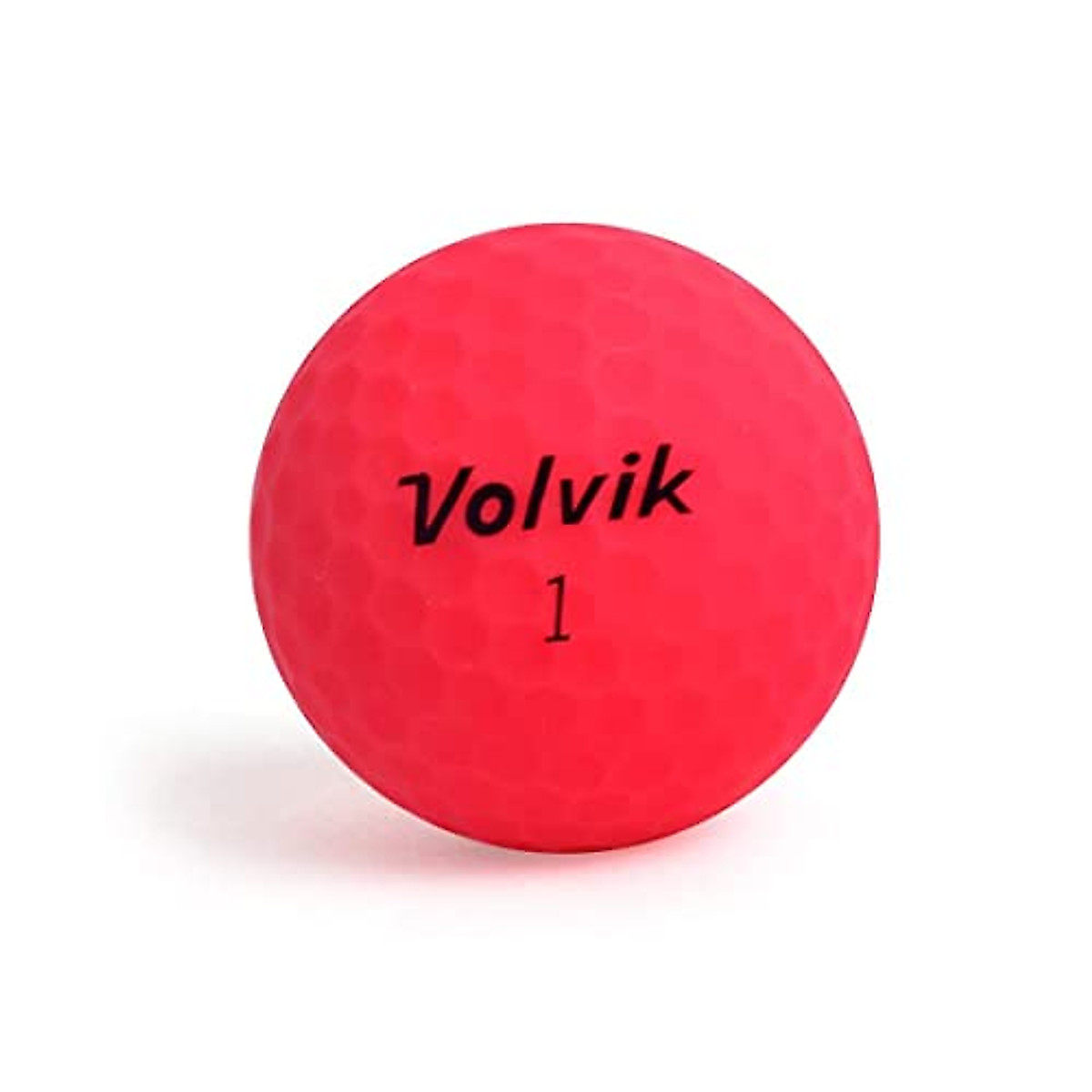 Volvik T2 Ionomer Polymer Low Side Spin Matte Finished Long Distance Balls 2-Pieces, 1 Dozen (Multicolor)