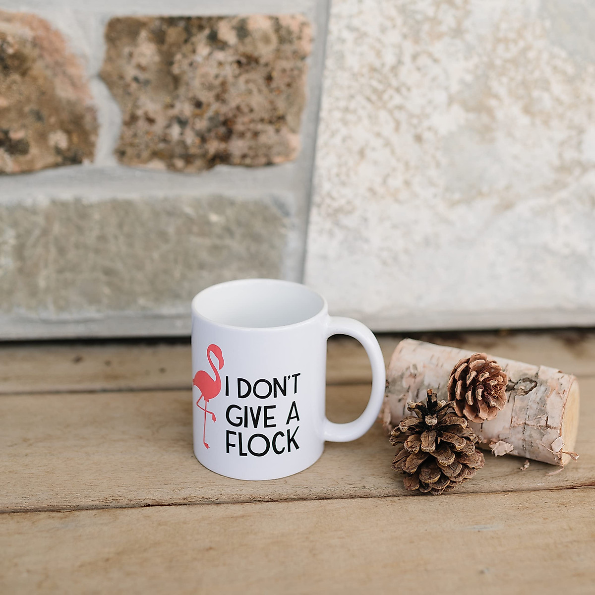 Pink Flamingo Coffee Mug 11 ounce Funny Gift