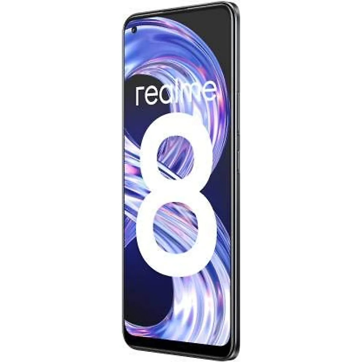 realme 8 Dual-SIM 128GB ROM + 4GB RAM (GSM only | No CDMA) Factory Unlocked 4G/LTE Smartphone (Cyber Silver) - International Version