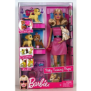 Barbie Potty Training Pups
