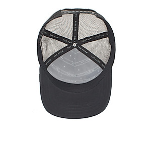 Goorin Bros. Mens Animal Farm Snap Back Trucker Hat Baseball Cap, Navy Wolf, One Size US