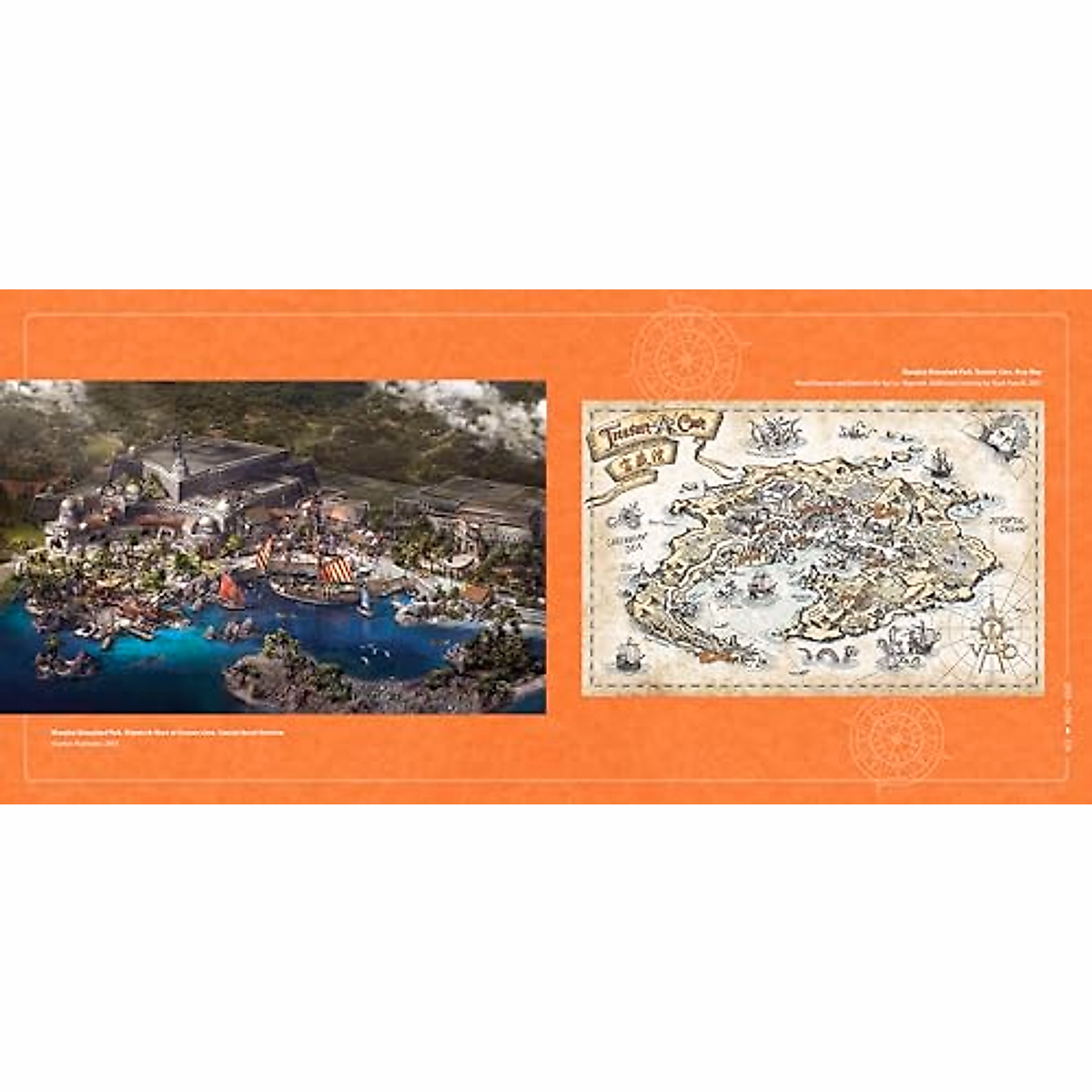 Maps of the Disney Parks: Charting 60 Years from California to Shanghai (Disney Editions Deluxe)